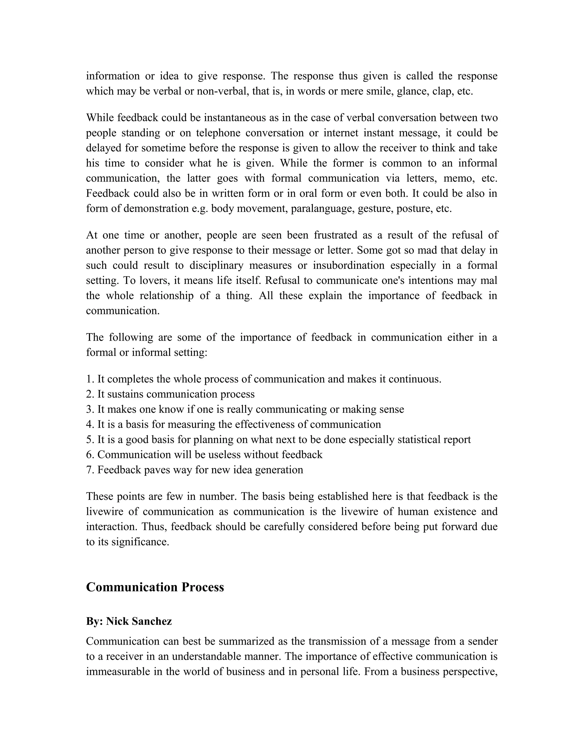 Elements of communication (1) | DOC