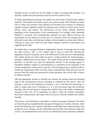 Elements of communication (1) | DOC