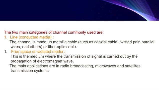 Elements of communication system | PPTX | Computer Networking | Computing