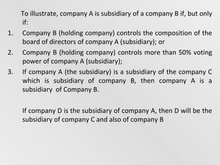 Elements of company law | PPT