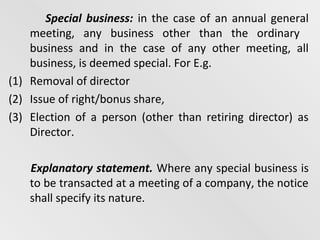 Elements of company law | PPT