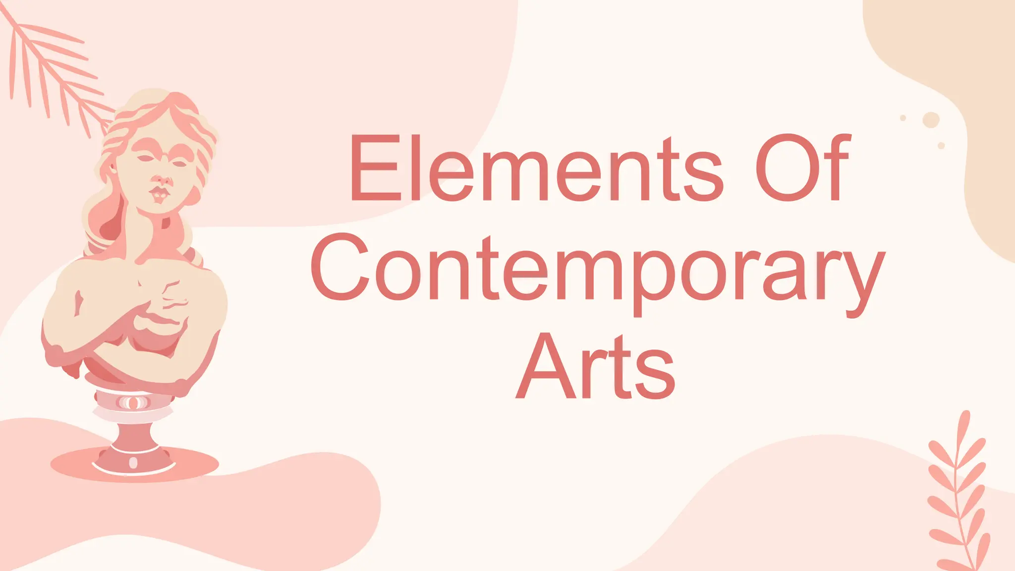 Elements of Contemporary Arts powerpoint | PPTX