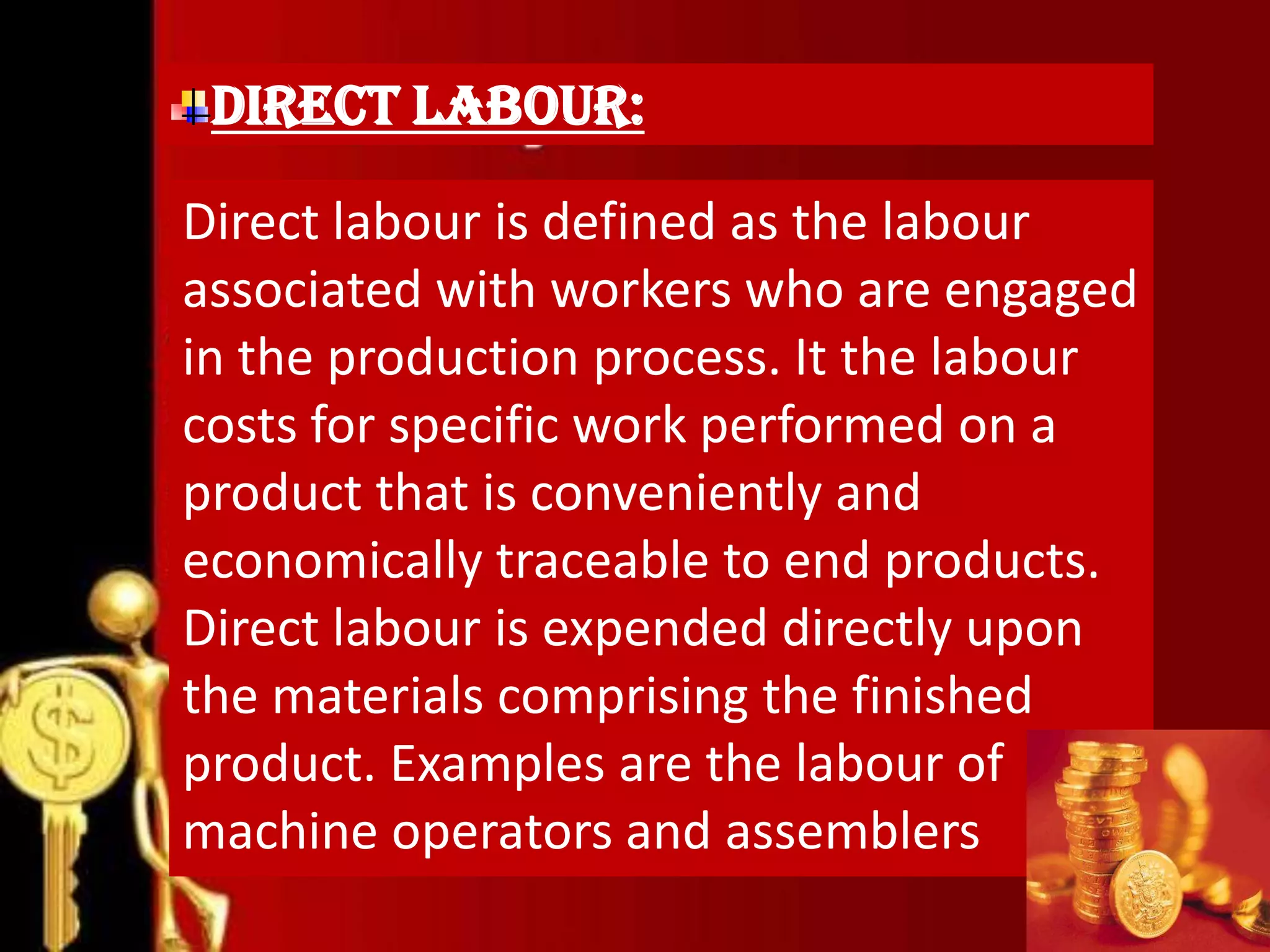 Elements of cost | PPTX