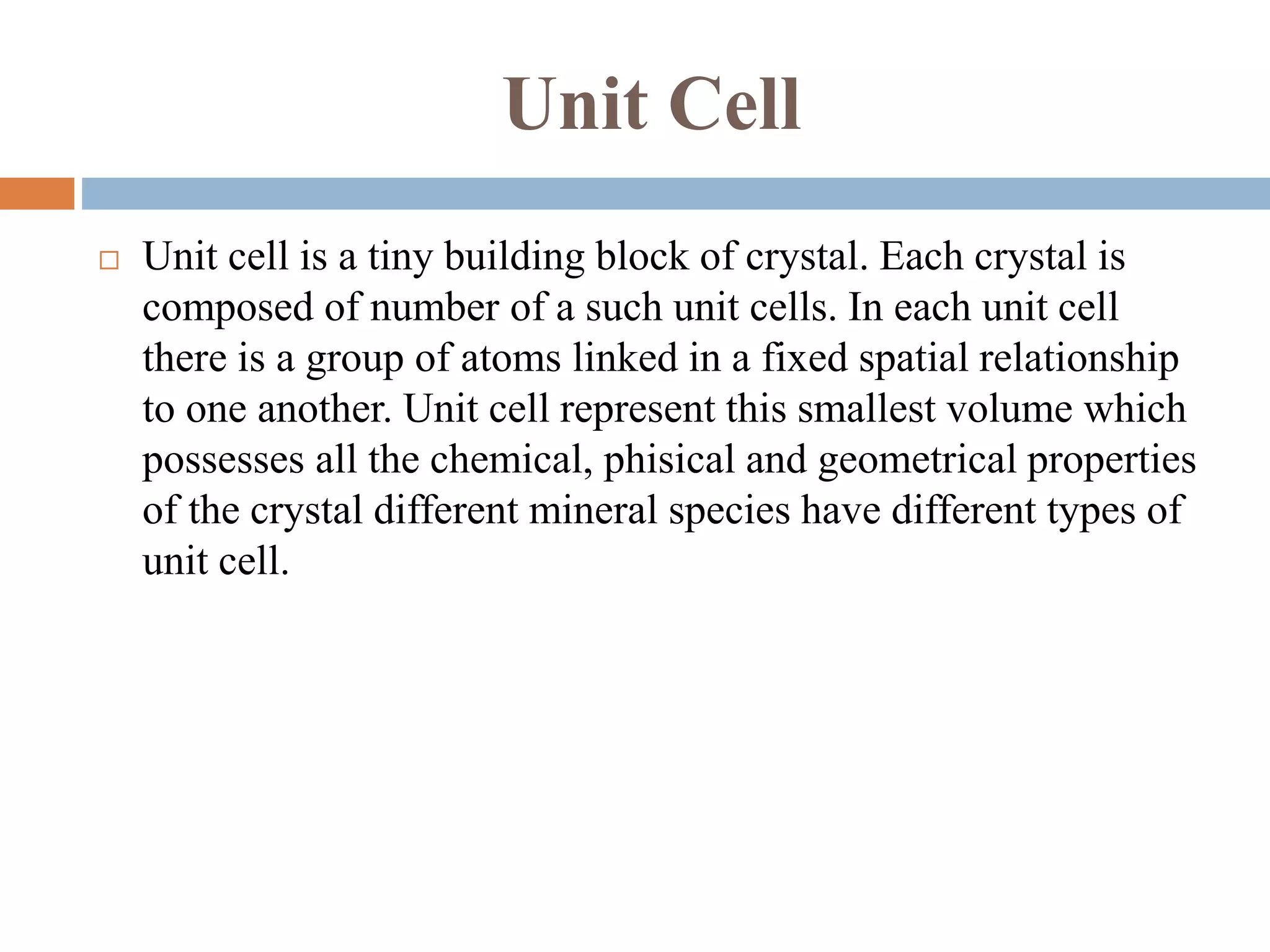 Elements of crystal | PPTX
