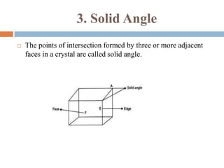 Elements of crystal | PPTX
