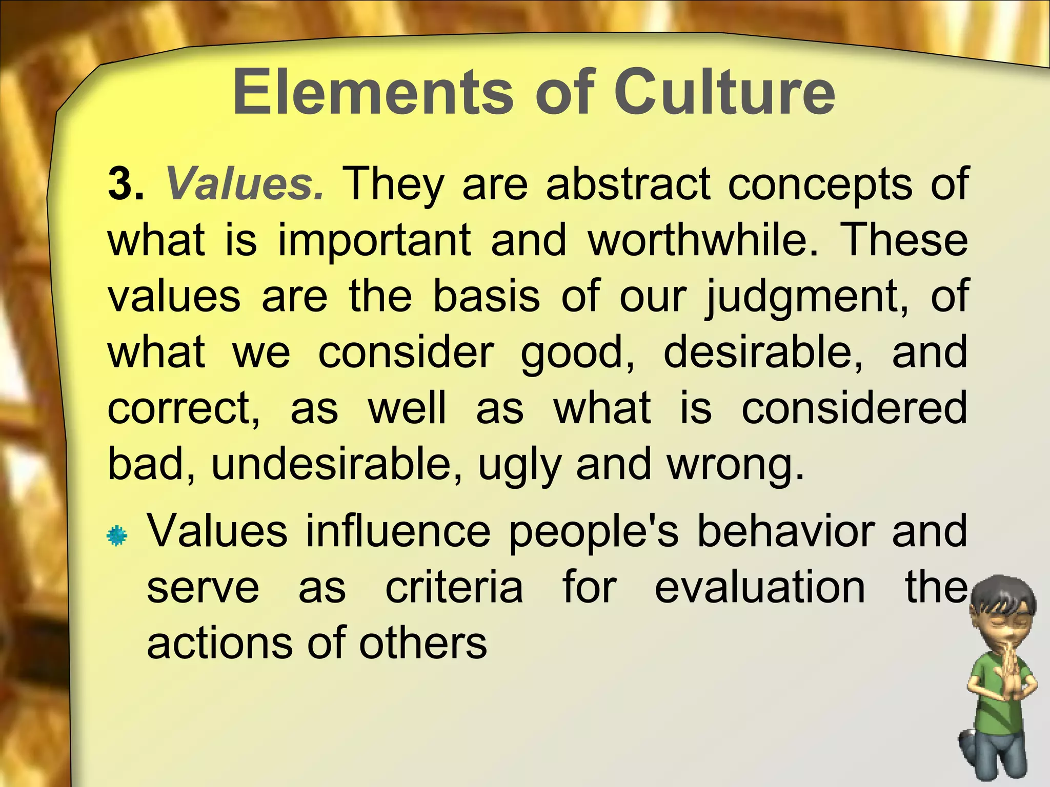 Elements of Culture | PDF