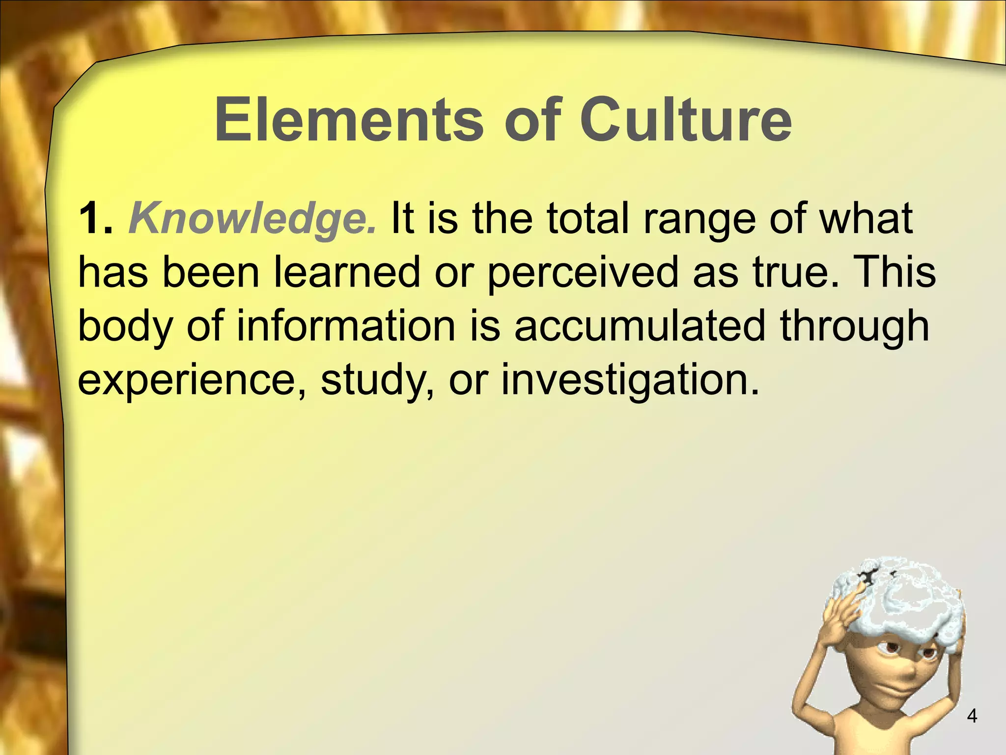 Elements of Culture | PDF