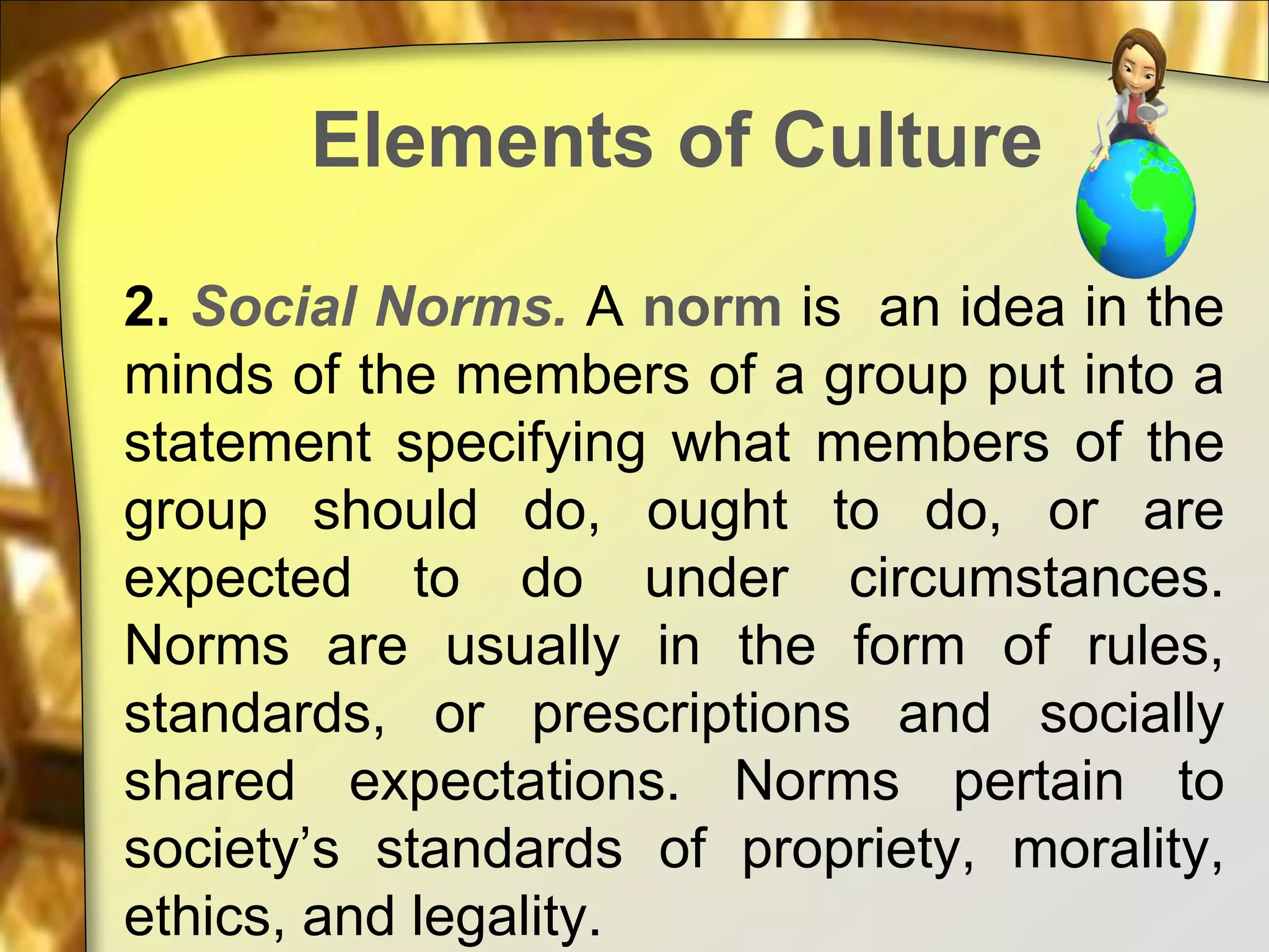 Elements of Culture | PDF