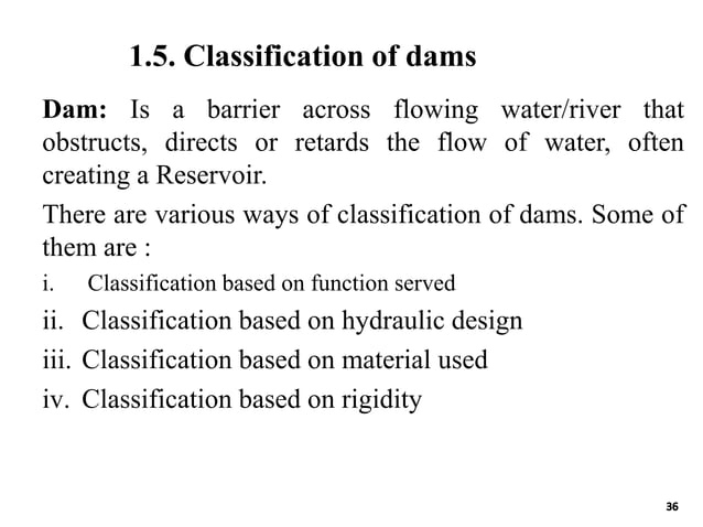 Elements of dam engineering | PDF | Geology | Science