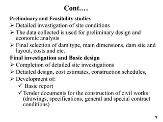 Elements of dam engineering | PDF