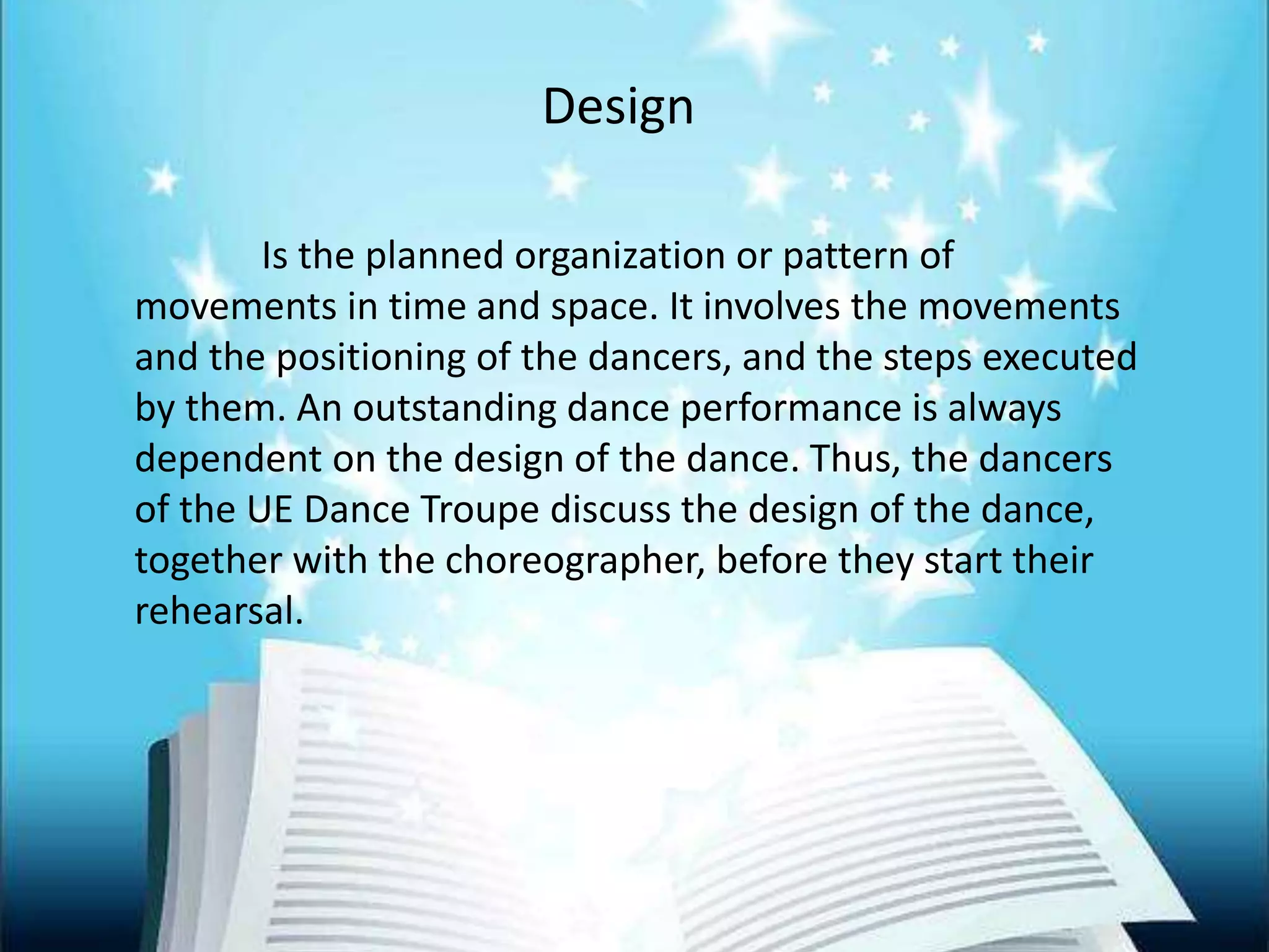 Elements of dance | PPTX