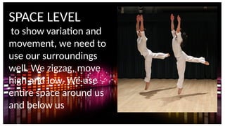 elements of dance grade 12 senior high school | PPTX