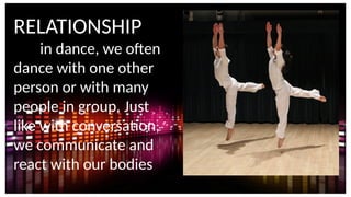 elements of dance grade 12 senior high school | PPTX