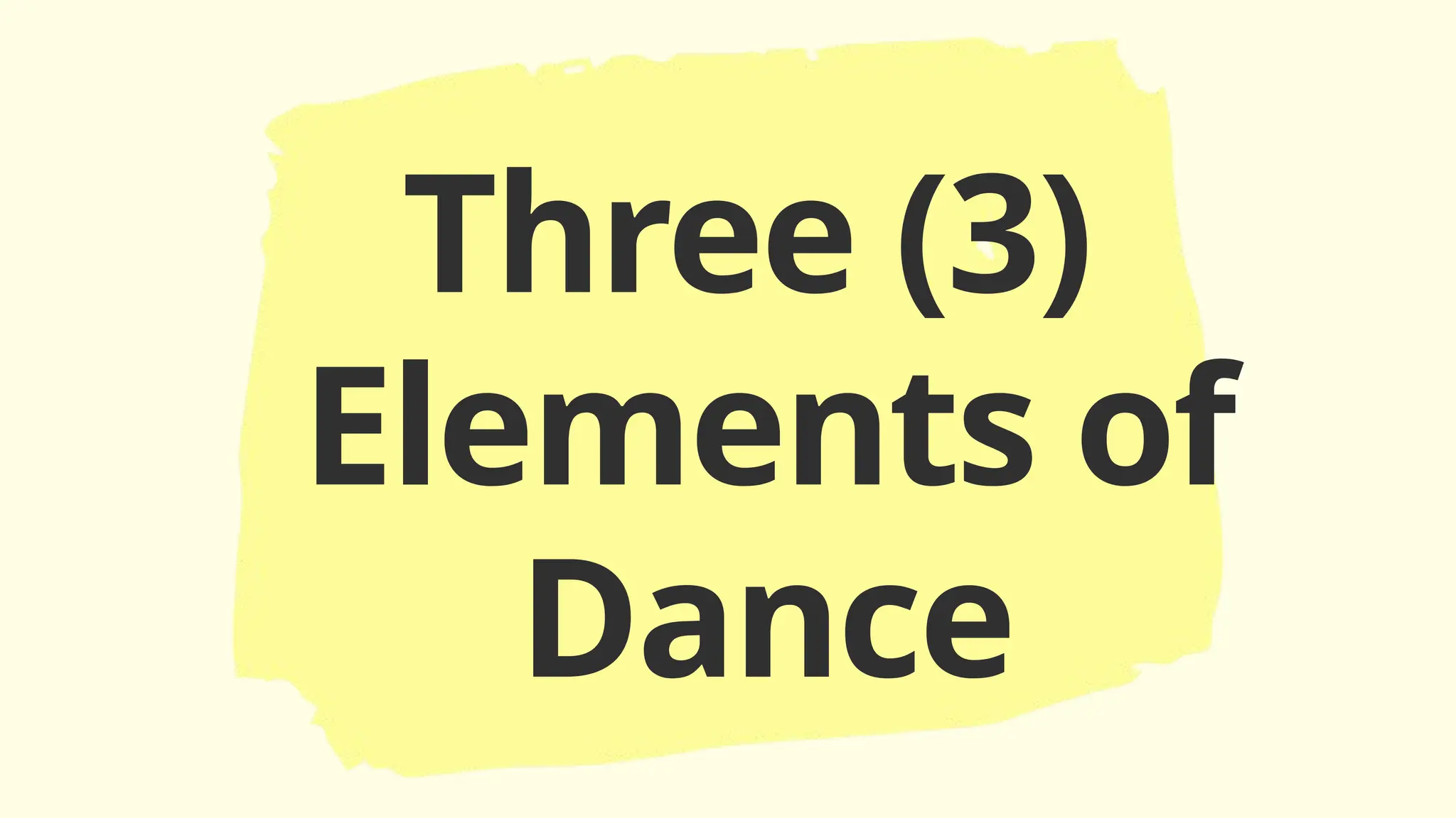 Elements of Dance.bpowerpoint presentation | PPTX