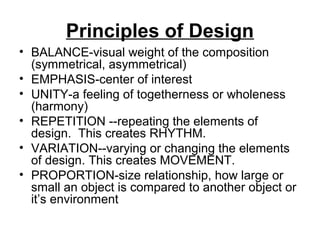 Elements of design | PPT