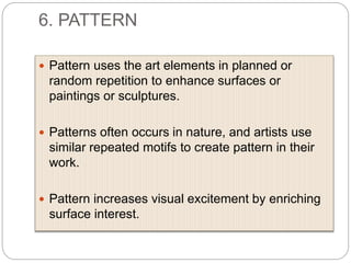 Elements of design | PPTX