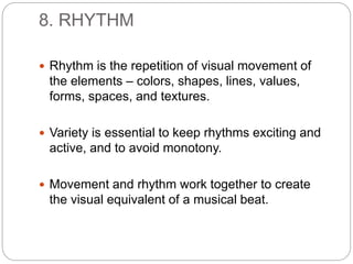 Elements of design | PPTX