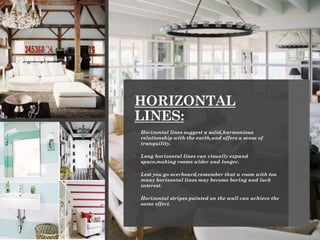 Elements of design in Interior | PDF
