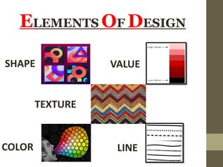 Elements of design | PPTX