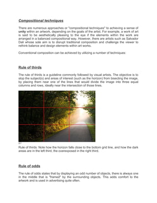 Elements of Design and Art for all arts students.docx