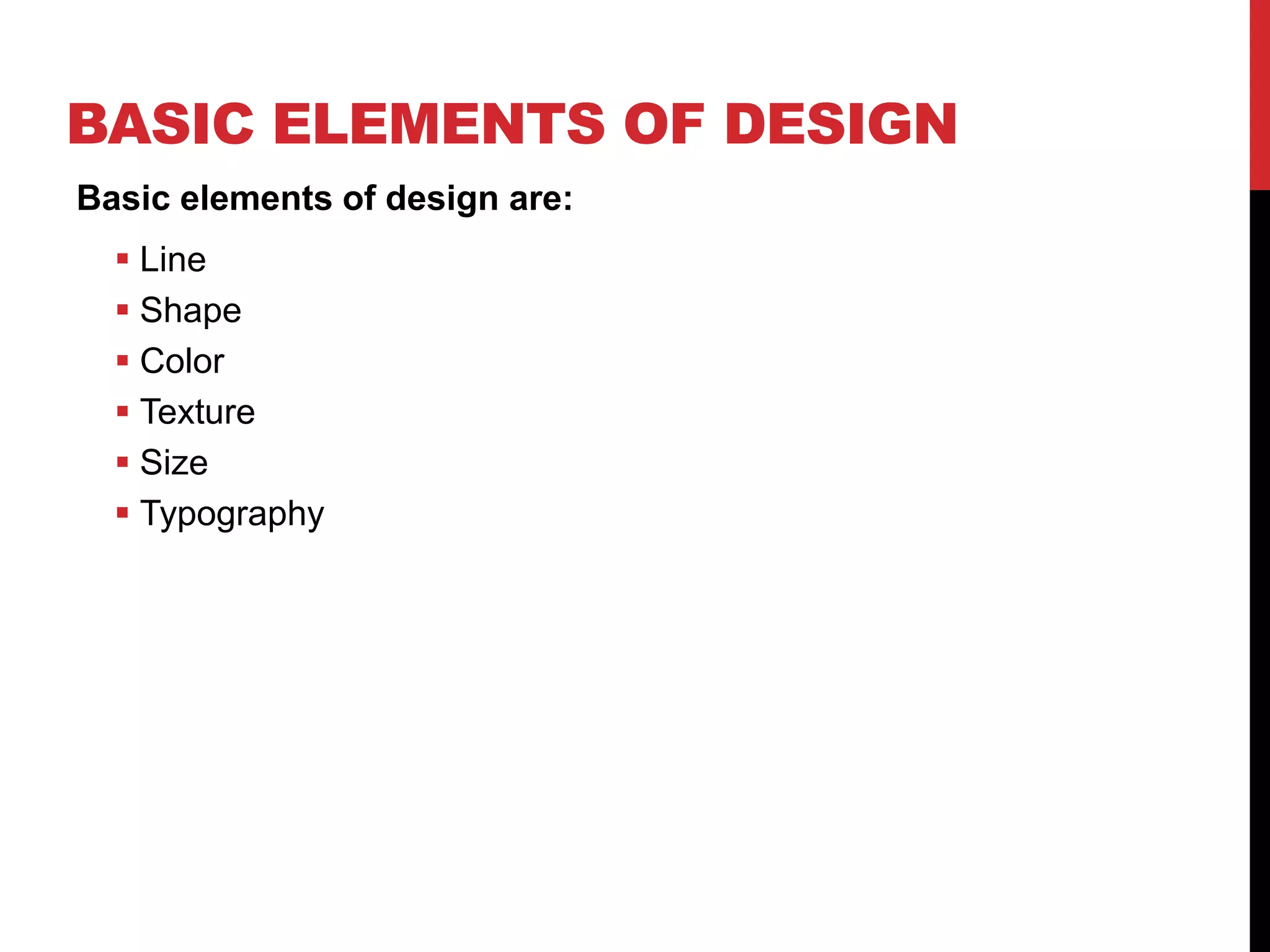 Elements of design-Color | PPTX