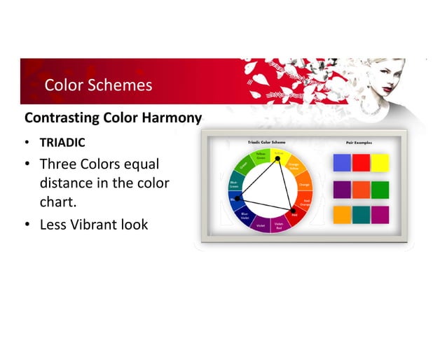 Elements of design color and color schemes | PDF