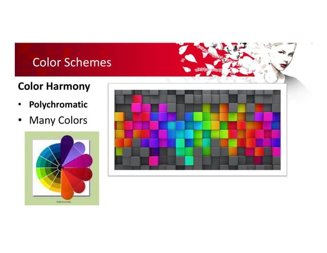 Elements of design color and color schemes | PDF