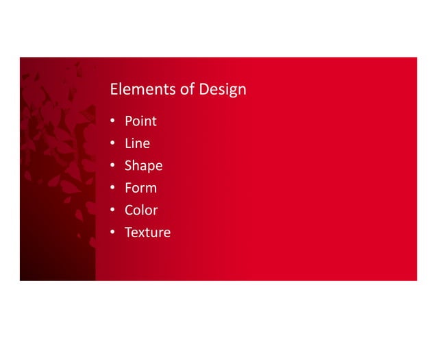 Elements of design color and color schemes | PDF