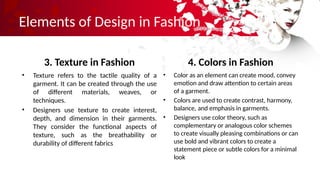 Elements of fundamental components Design in Fashion.pptx
