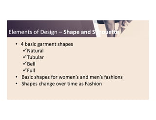 Elements of design shape form texture | PDF