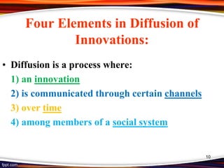 Elements of Diffusion | PPTX