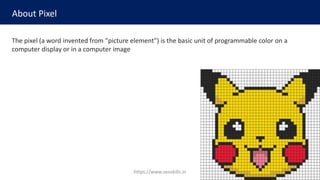 Elements of digital images day06 | PPT