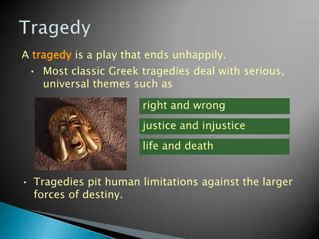 Elements of drama | PPTX | Drama | Genres