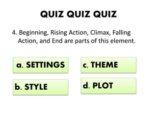 Elements of drama | PPTX
