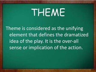 Elements of drama | PPTX