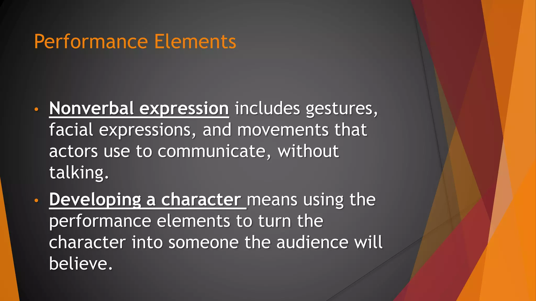Elements of drama | PPTX