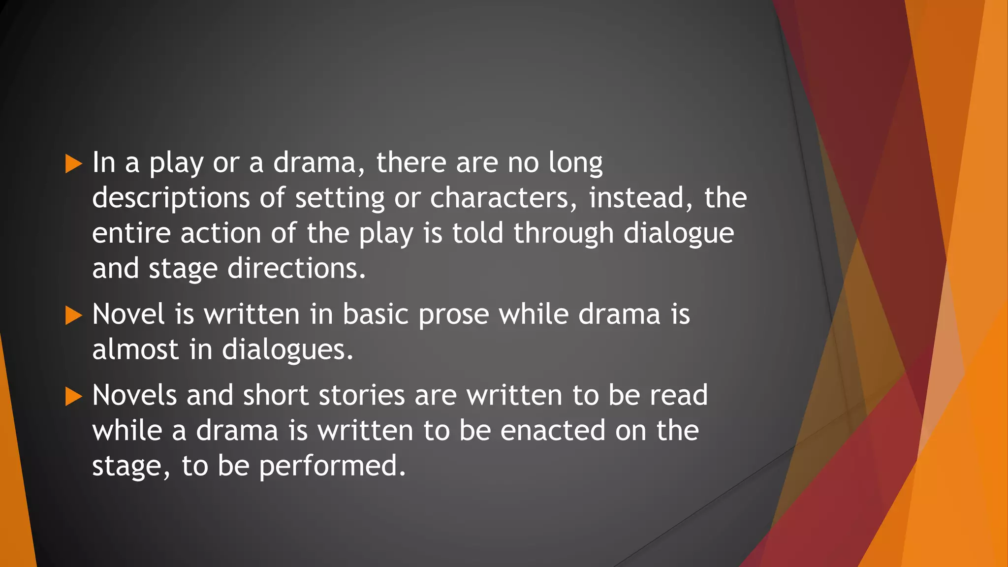 Elements of drama | PPTX