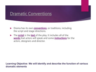 Elements Of Drama.ppt | Drama | Genres