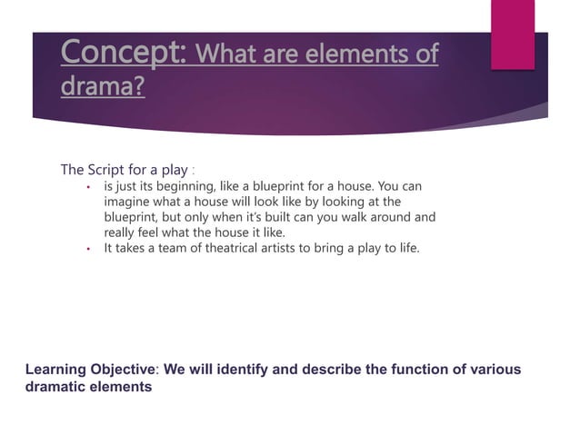 Elements Of Drama.ppt | Drama | Genres