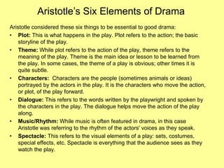 Elements_Of_Drama..jajaajajajajajajajajajajaj | PPT