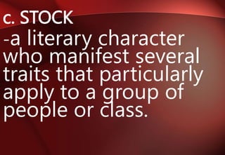 Elements of drama- Literary Elements of Drama: Character, Setting and ...