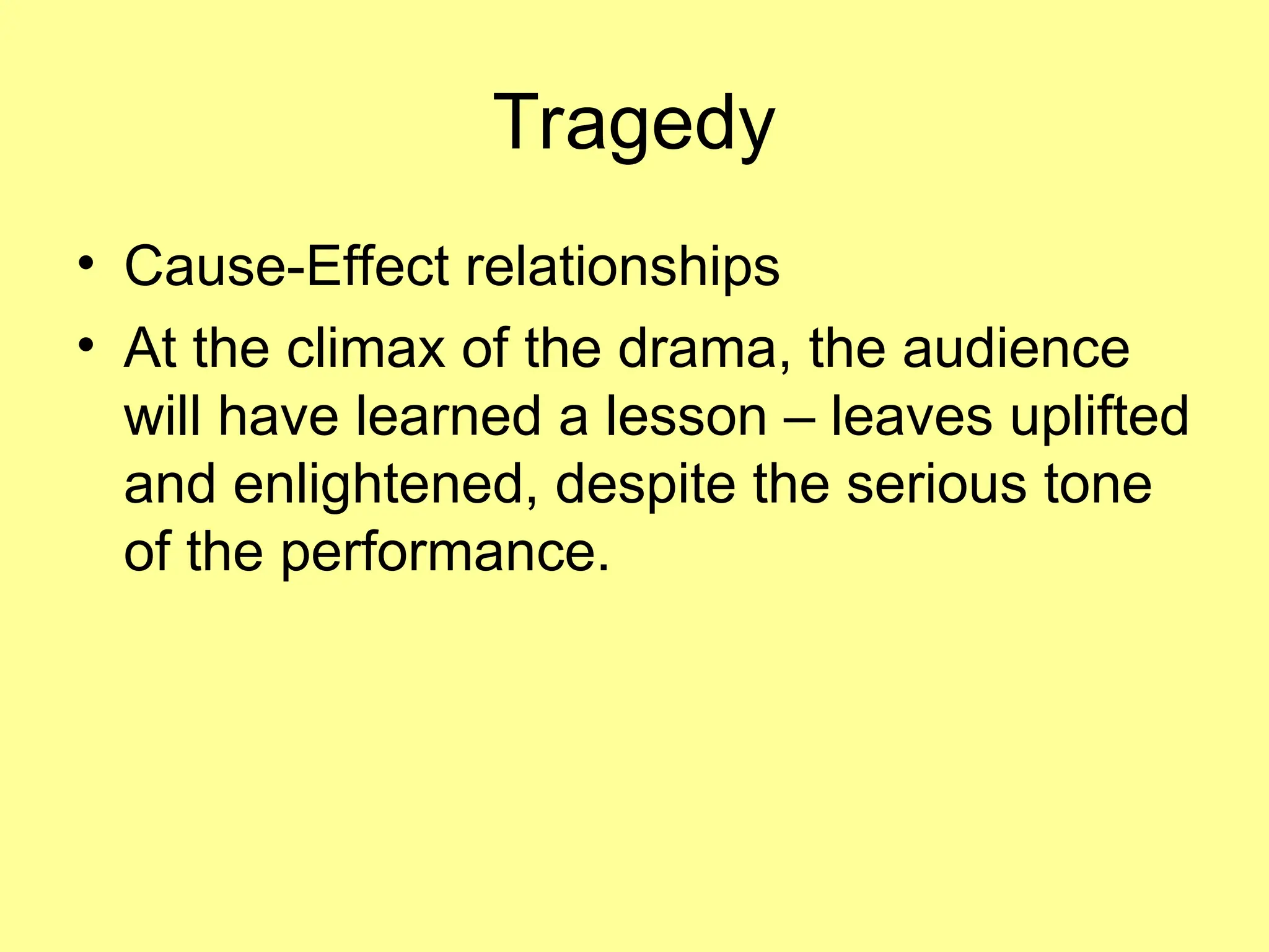 Power Point Presentation on Elements Of Drama | PPT