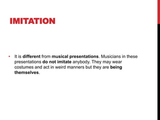 Elements of drama: imitation & dialogue | PPTX