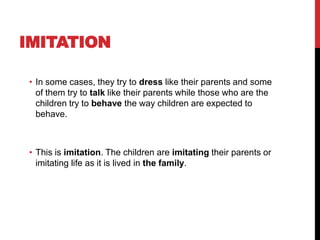 Elements of drama: imitation & dialogue | PPTX | Drama | Genres