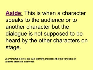 Literature and Drama: Basic Elements and Types | PPT