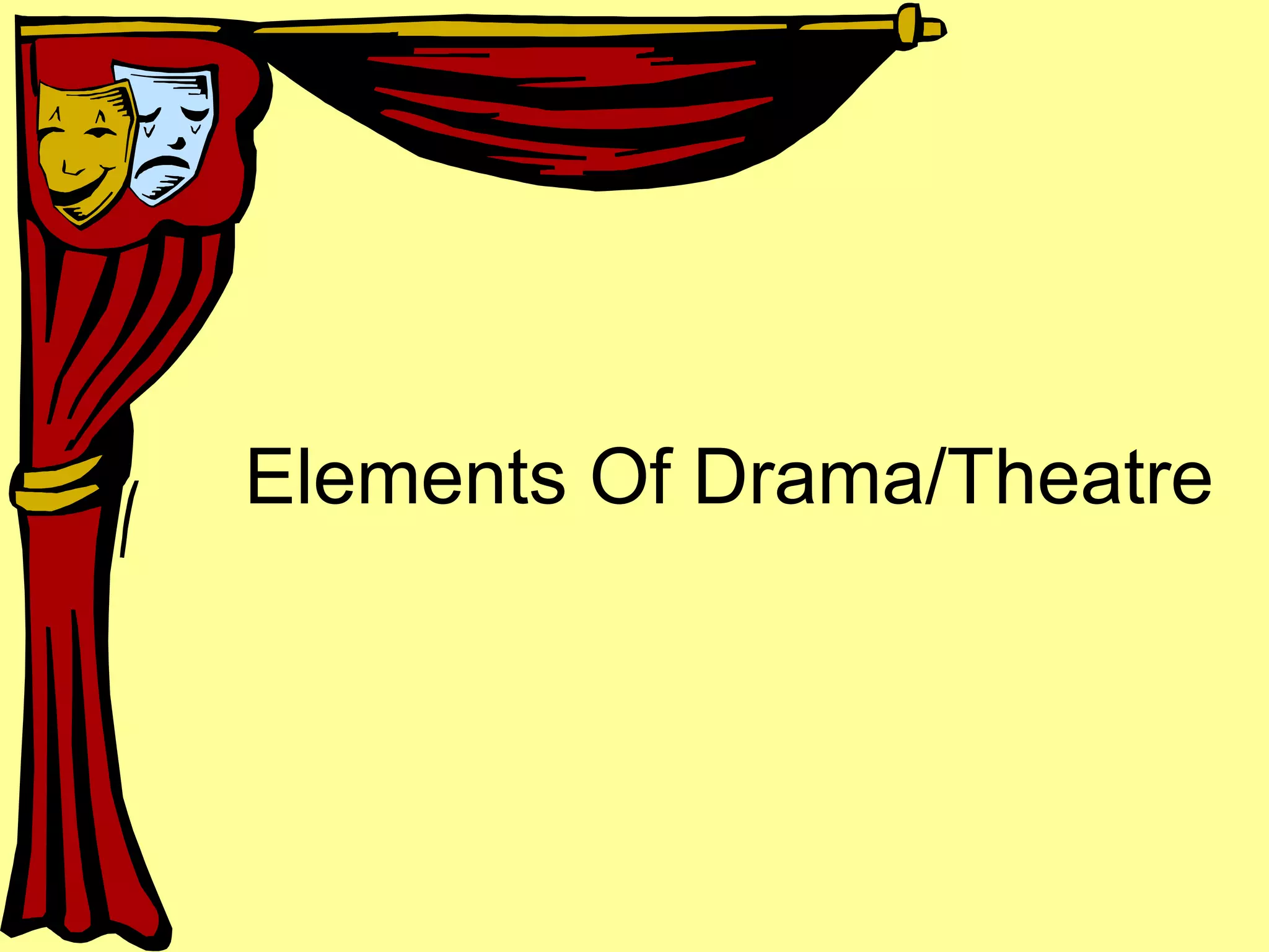 Elements of Drama | PPT