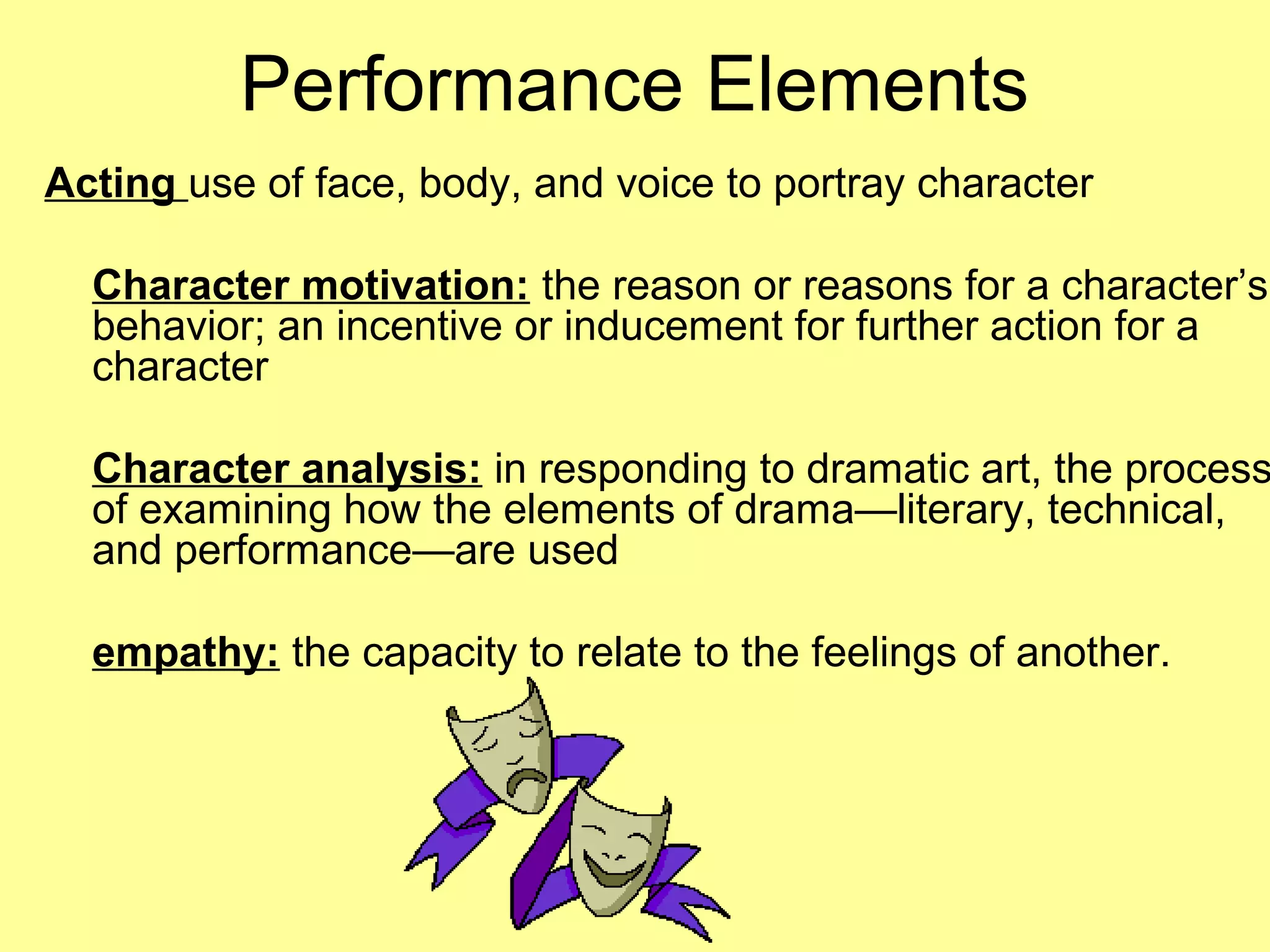 Elements of Drama | PPT