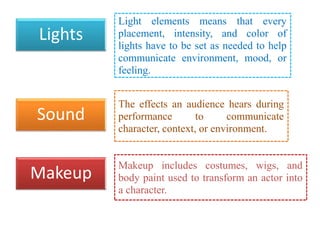 Elements of drama | PPTX