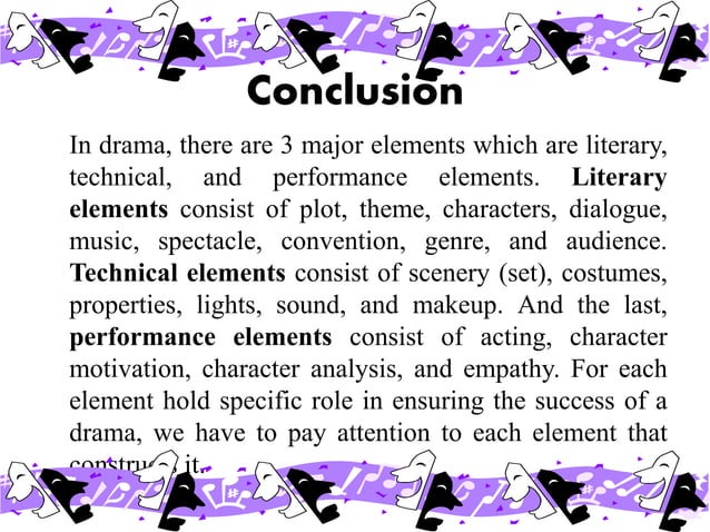 Elements of drama | PPTX