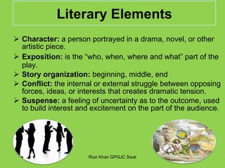 Elements of drama | PPT